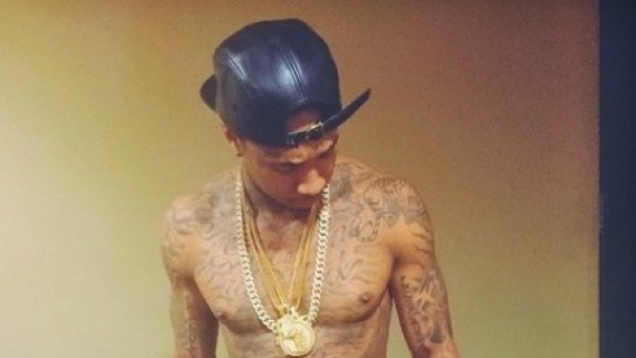 Tyga's Shirtless Shots