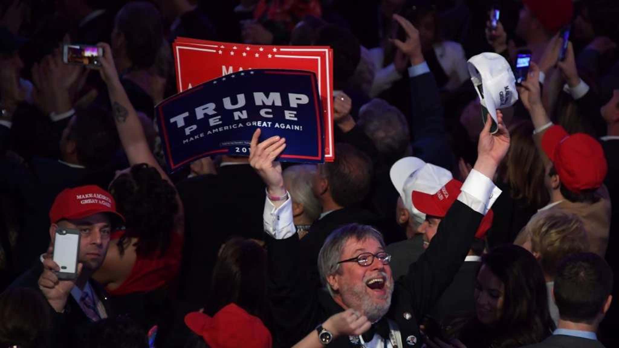 Inside Donald Trump's Election Night Event