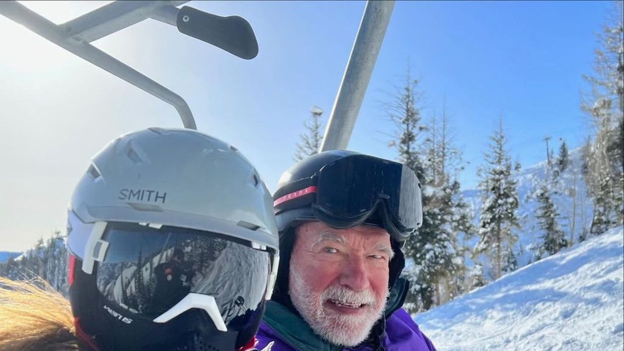 Snowy Stars Playing Winter Sports