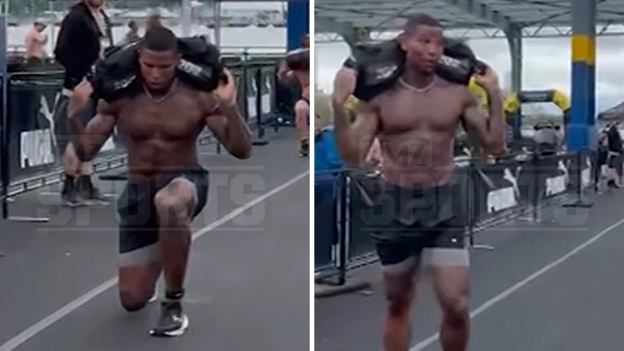 Darren Waller Shows Retirement Body During HYROX Fitness Event