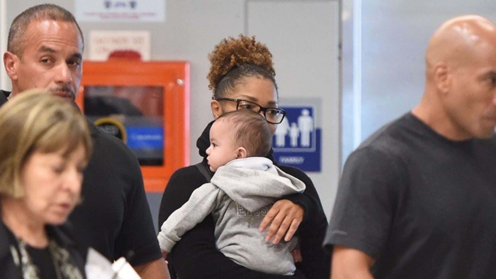 Janet Jackson and Her Baby's First Escapade in America