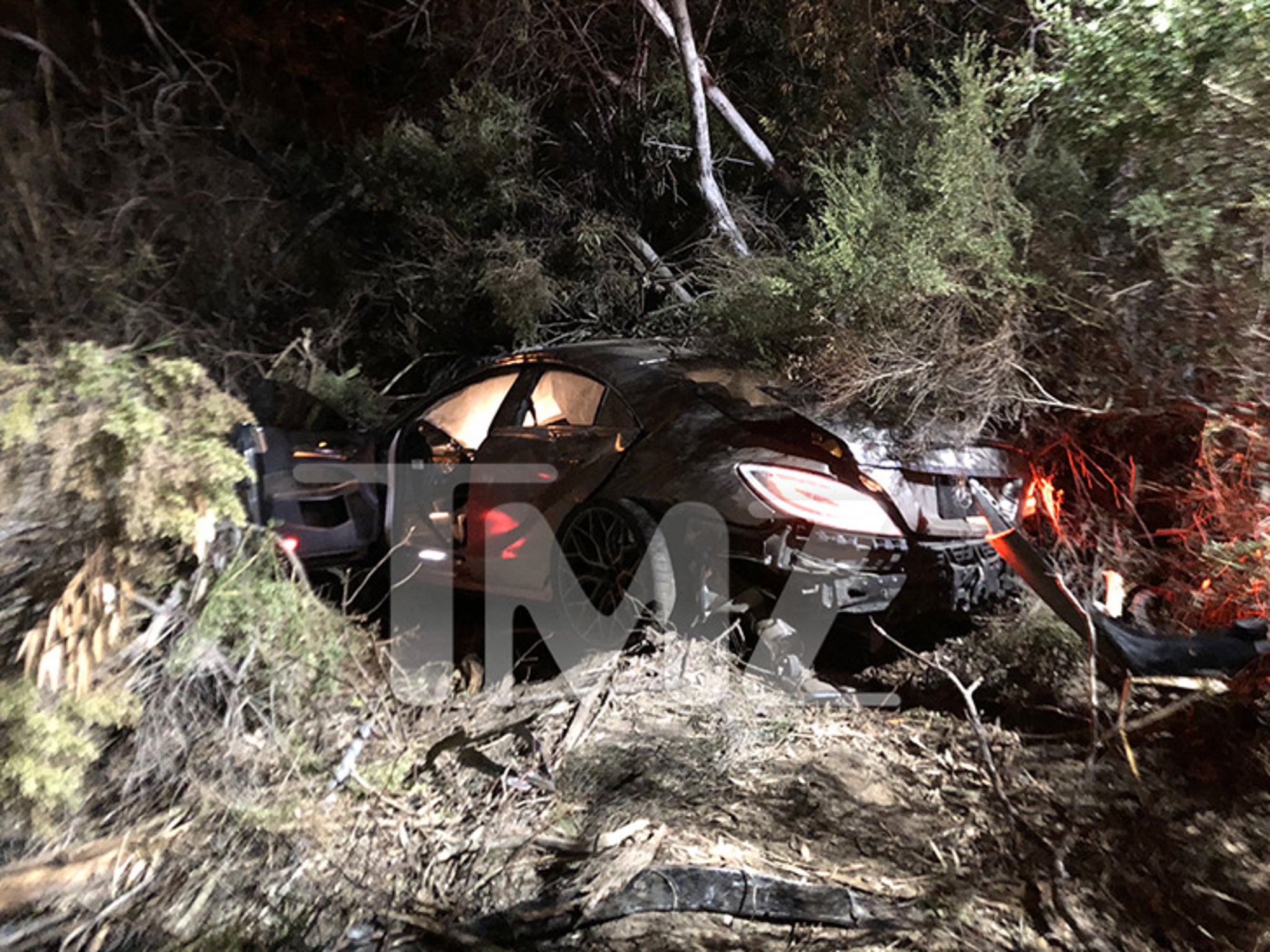 Kanye West Car Accident