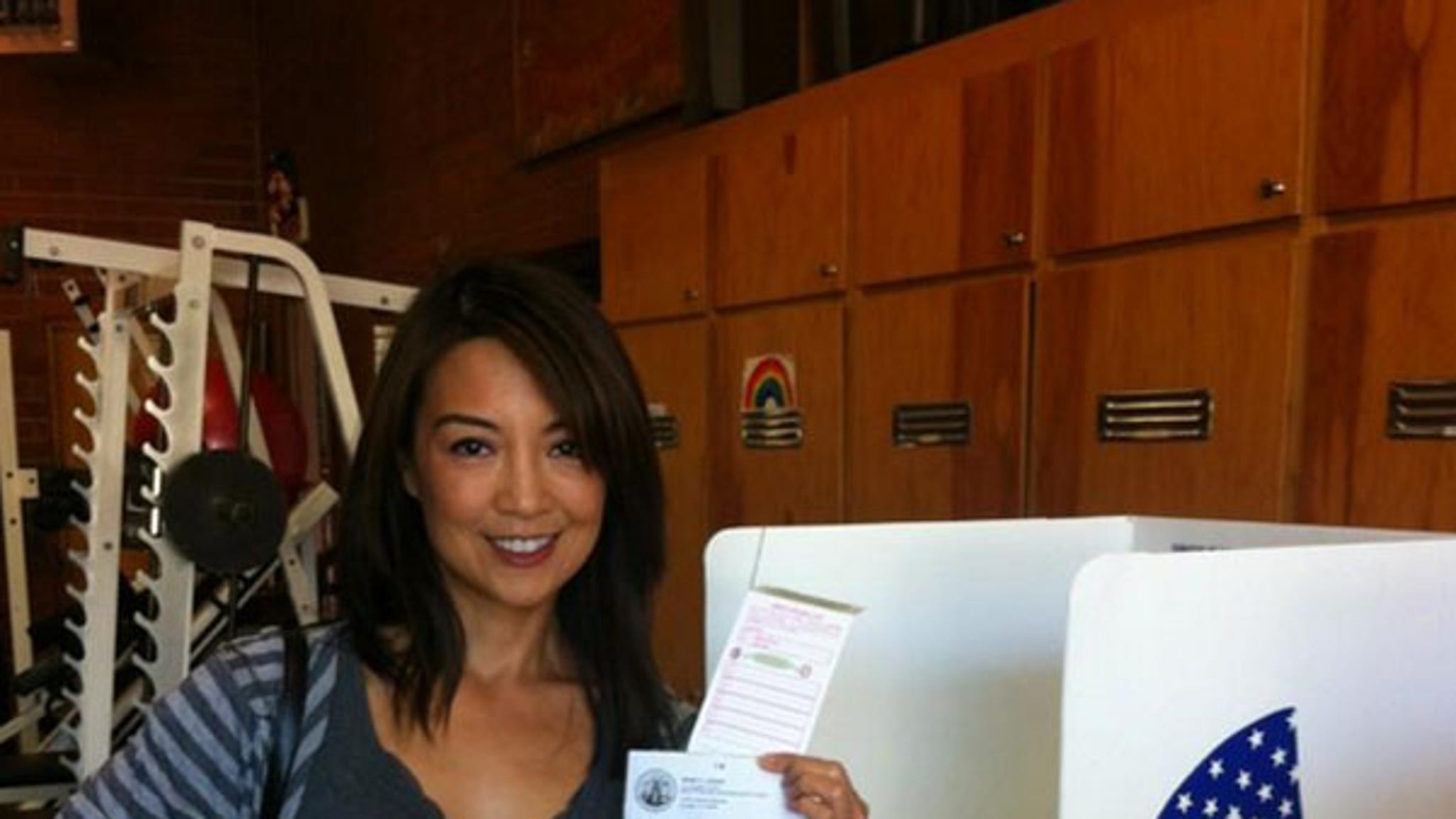 Election Day -- Stars at the Polls