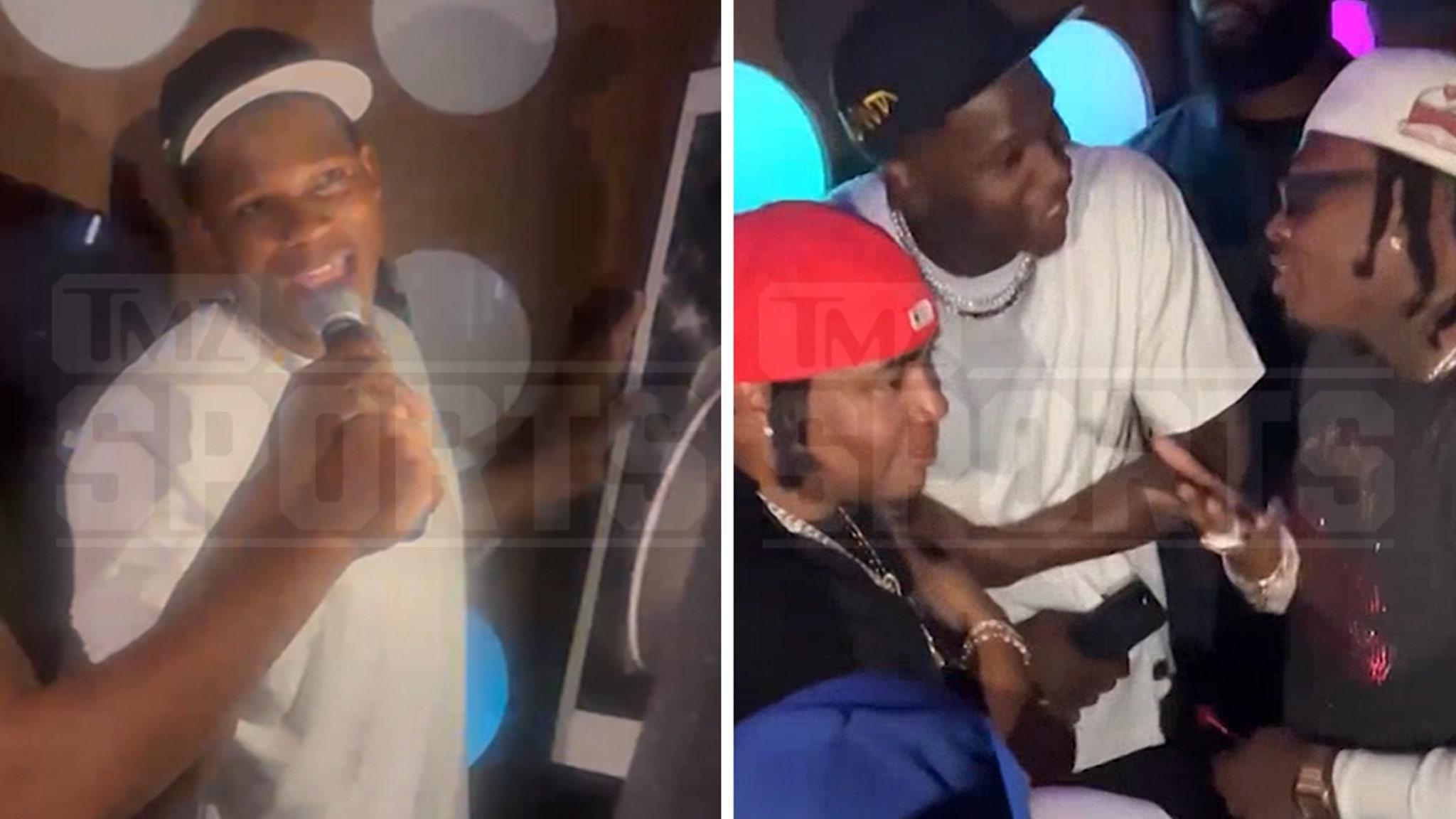 Gunna Performs At Anthony Edwards' Surprise Birthday Party in Paris