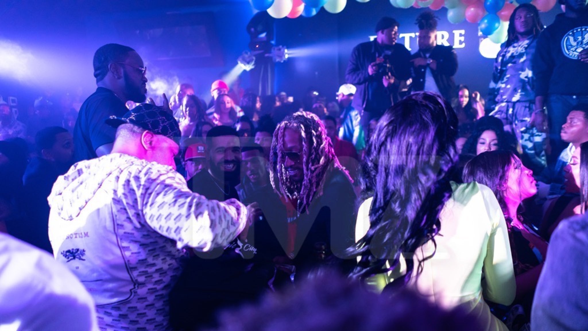 Inside Future's Birthday Party