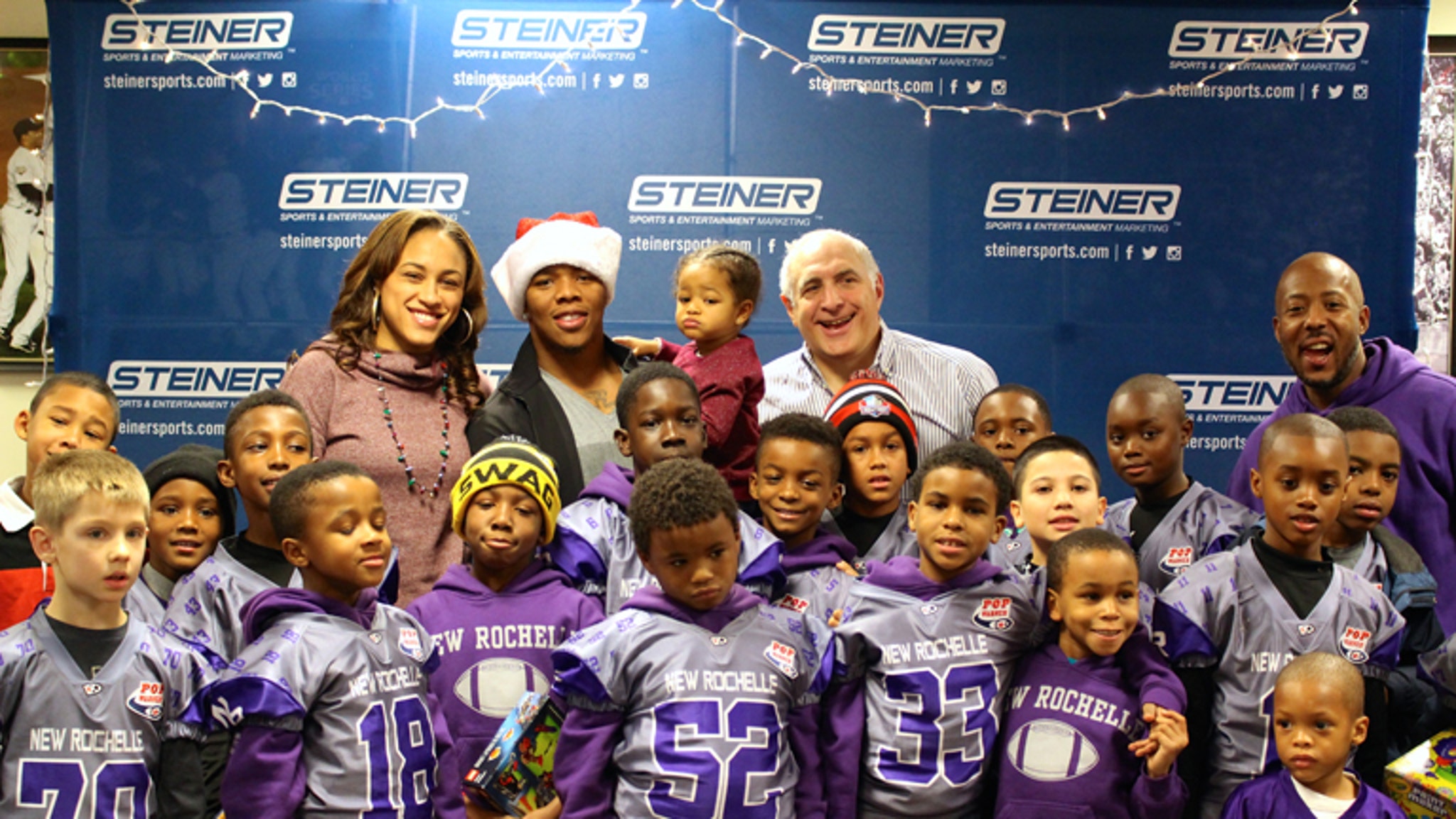 Ray Janay Rice Family Gives Back