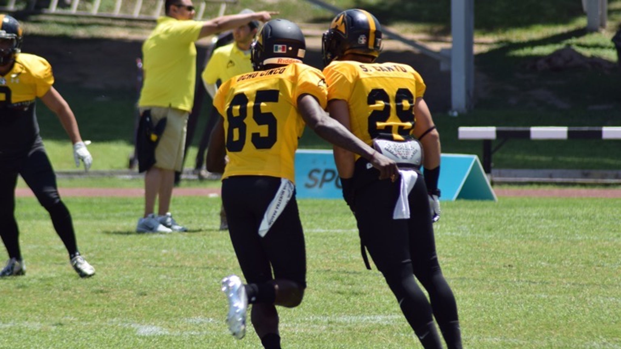 Chad Ochocinco Johnson -- Footballin' in Mexico