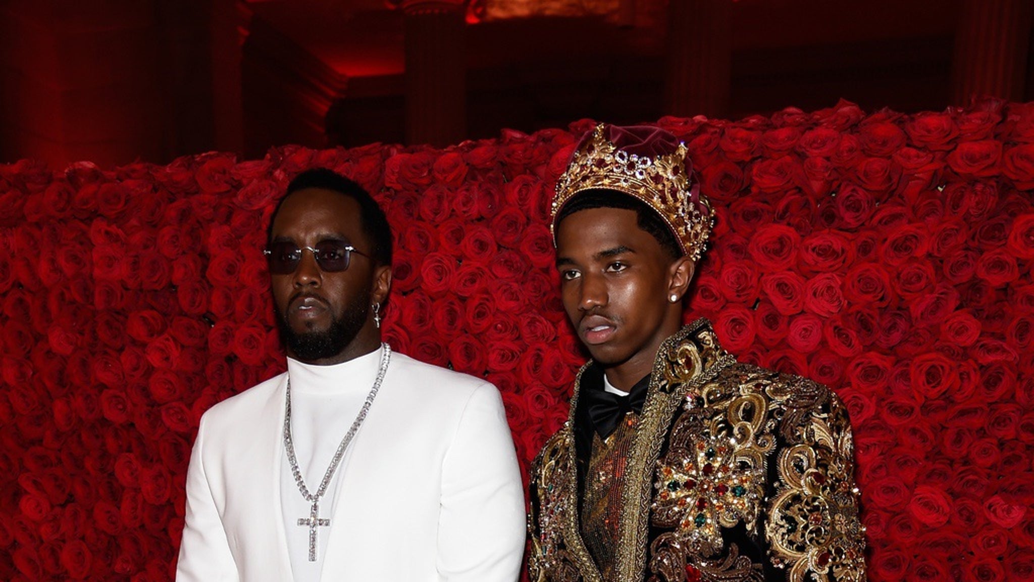 Diddy And Christian Combs -- Father & Son Photos