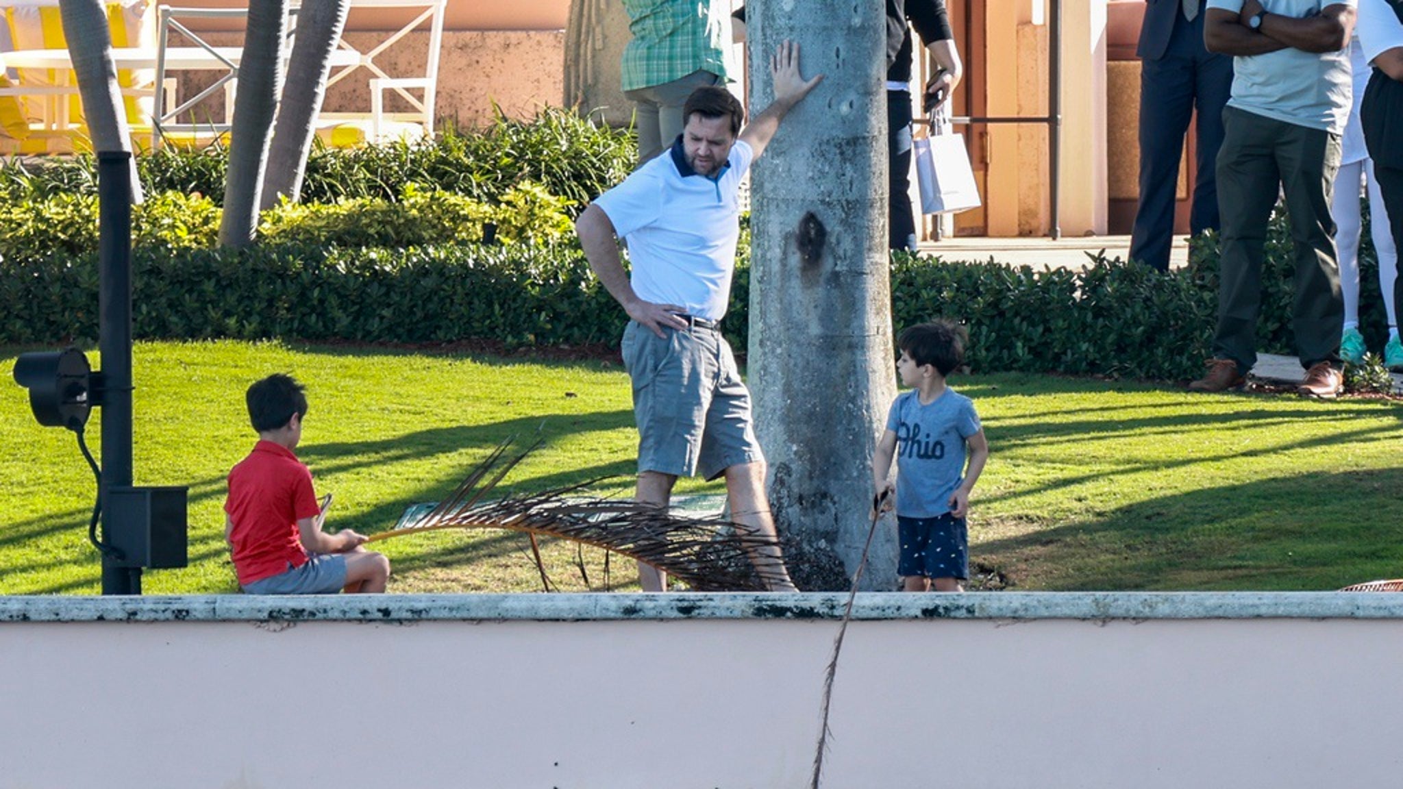 J.D. Vance Shows Some Leg At Mar-a-Lago