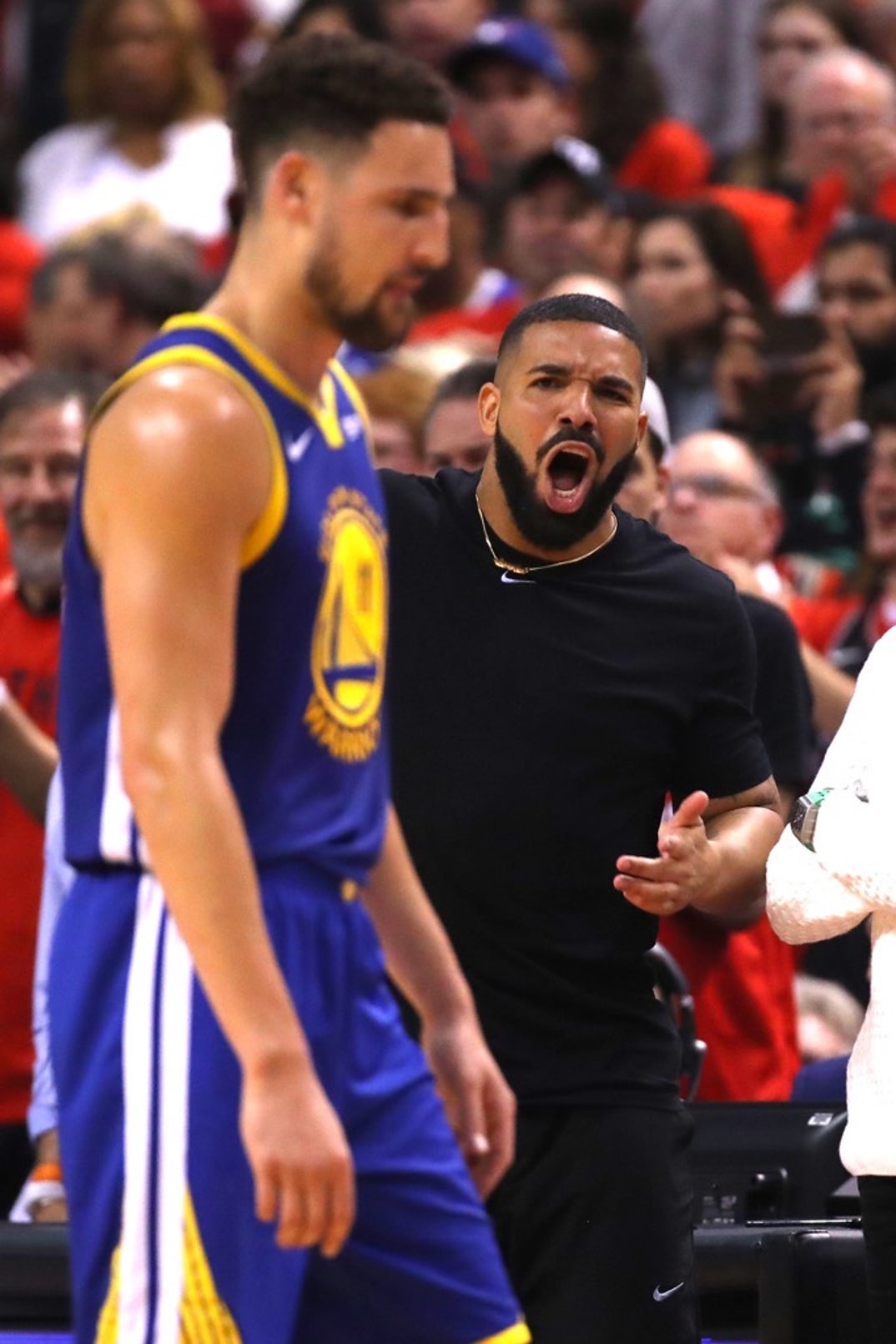 Drake's Courtside Antics During the NBA Finals