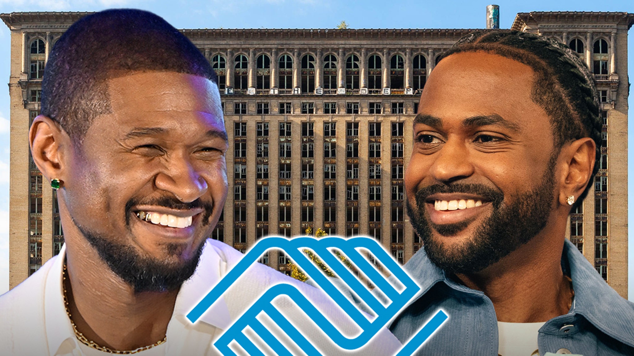 Usher & Big Sean Pledge $1M to Michigan Central Boys & Girls Club