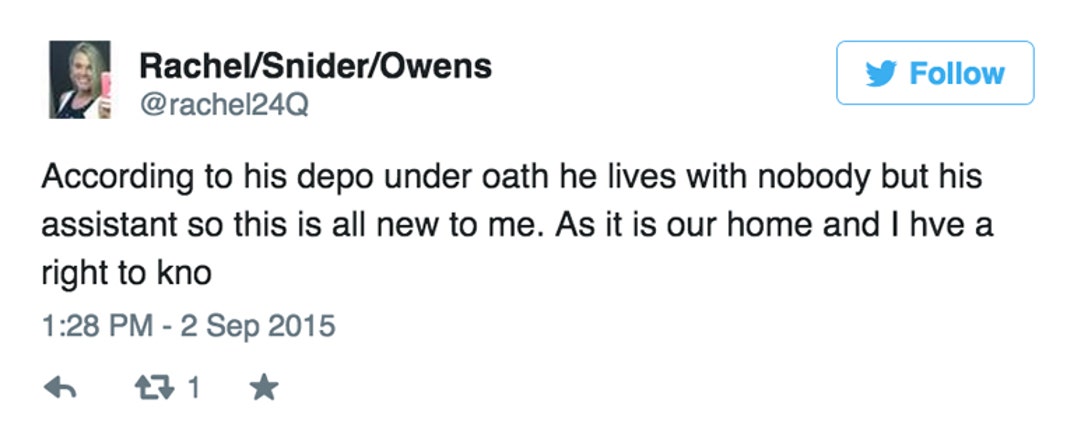 Terrell Owens vs. Rachel Snider Owens -- The Twitter Fight