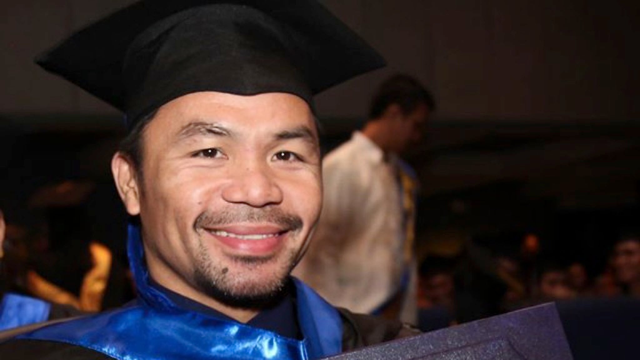 Manny Pacquiao Graduates from University of Makati
