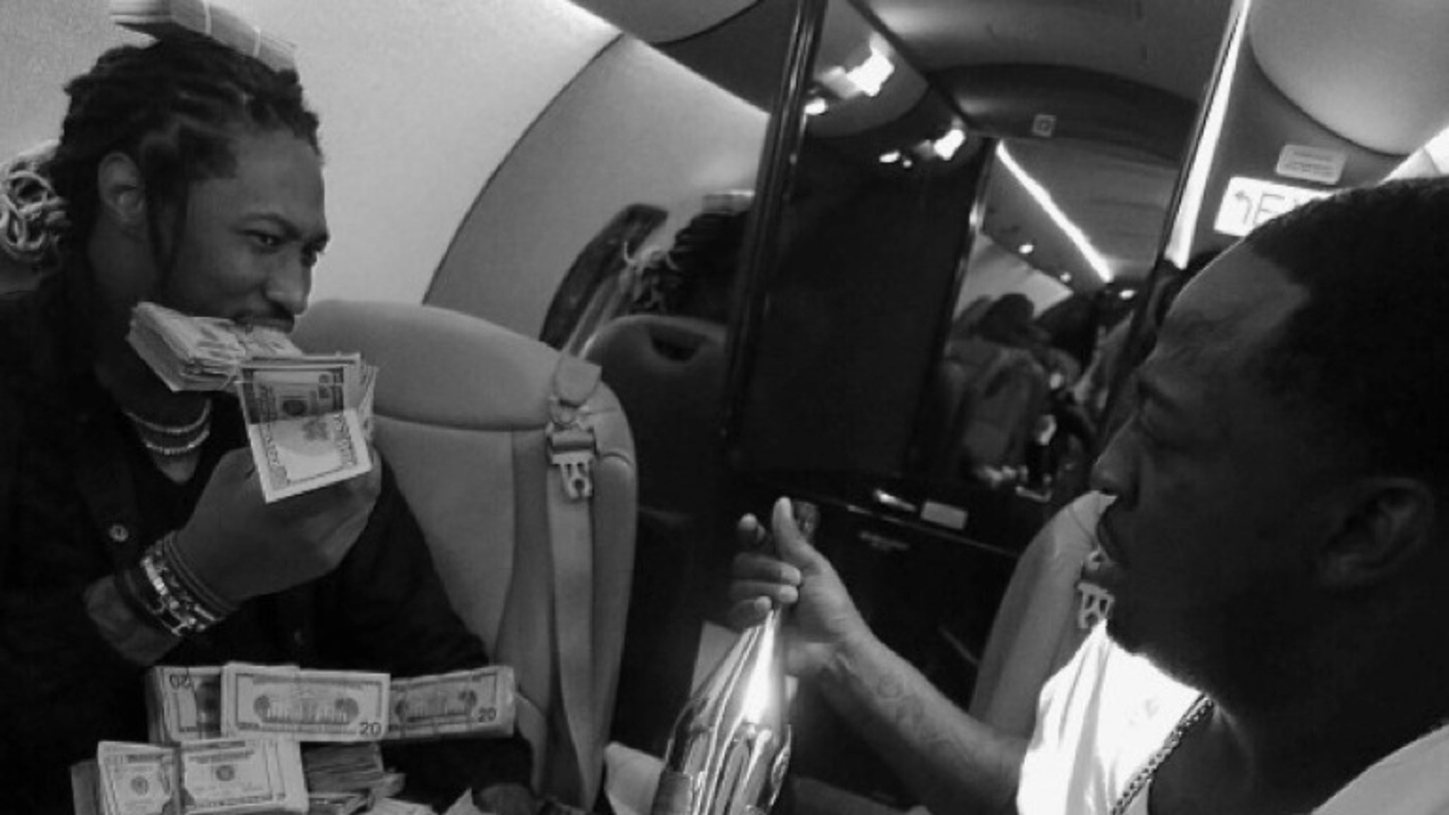 Mo Money, Mo Problems -- Rappers Cashin' In