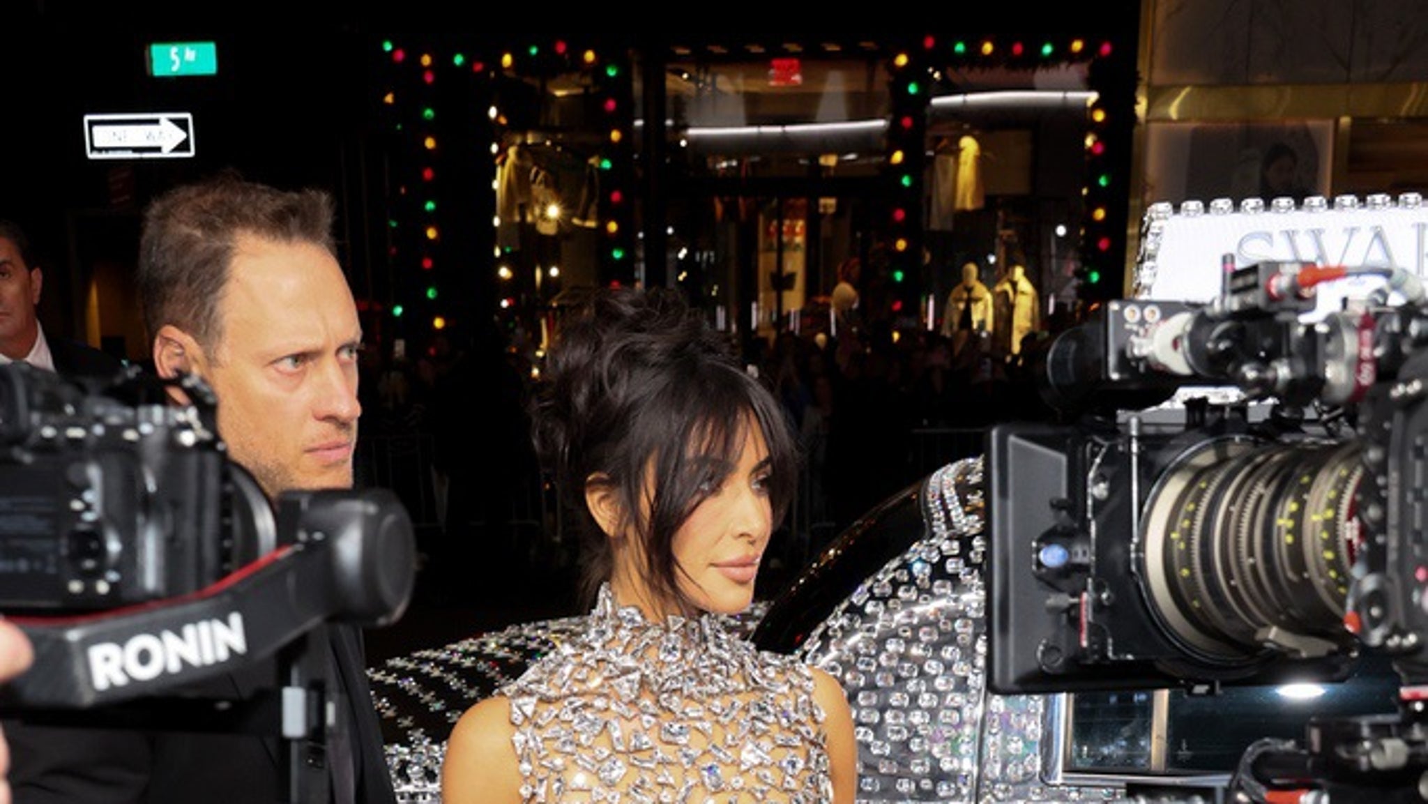 Kim Kardashian At The SKIMS x Swarovski Event