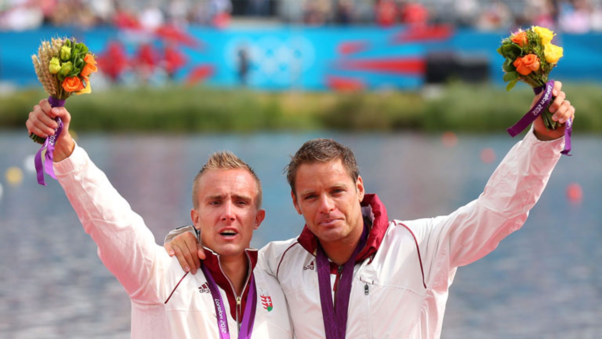 Olympic Gold Winners -- The Podium Pictures