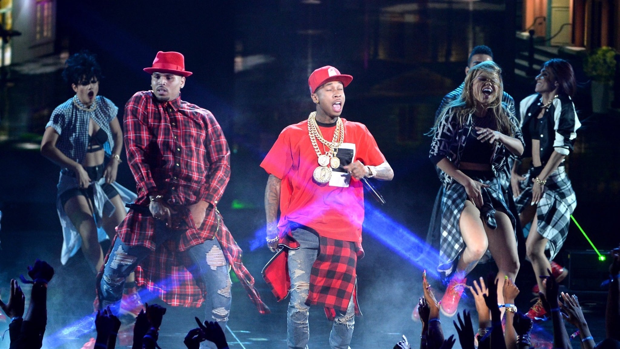 Tyga Performance Photos