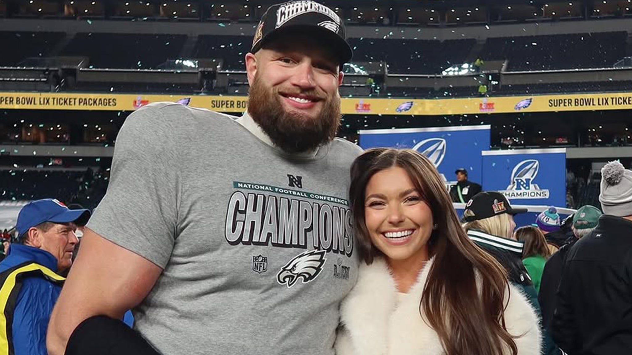Lane Johnson and Kelsey Holmer Together