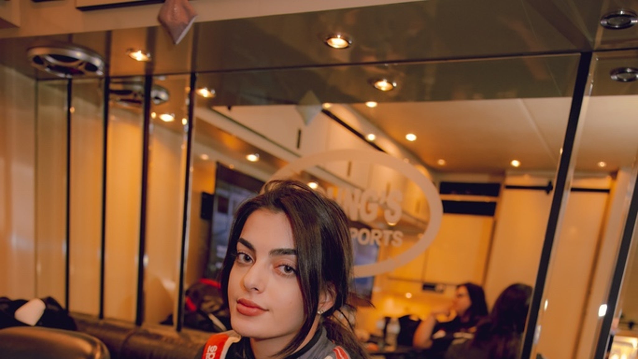 Toni Breidinger On The Track