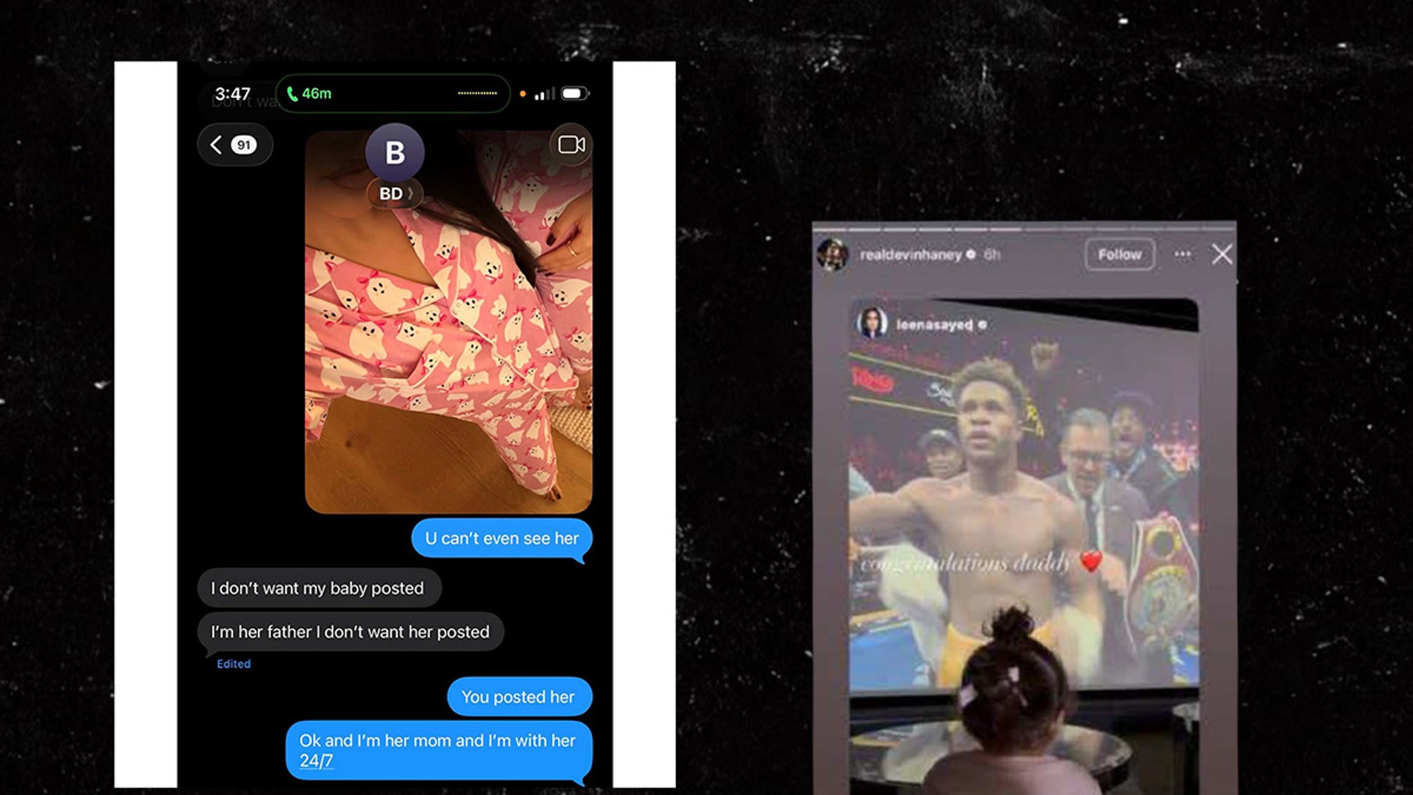 Devin Haney Ex-GF Files RFO To Modify Custody Order -- The Exhibits