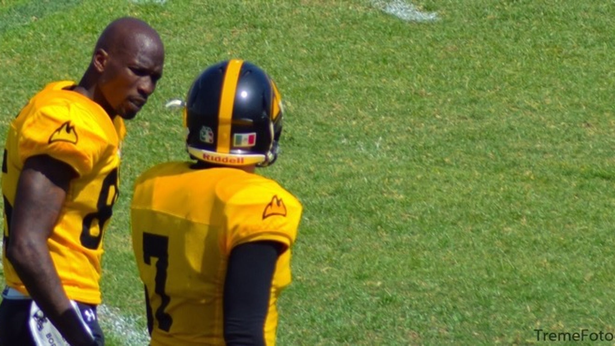 Chad Ochocinco Johnson -- Footballin' in Mexico