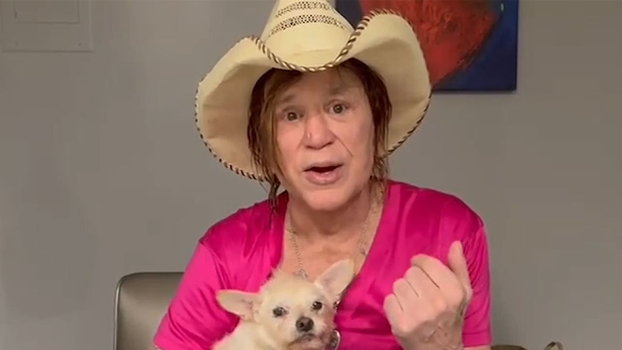 Mickey Rourke Speaks Out Against GoFundMe Donations