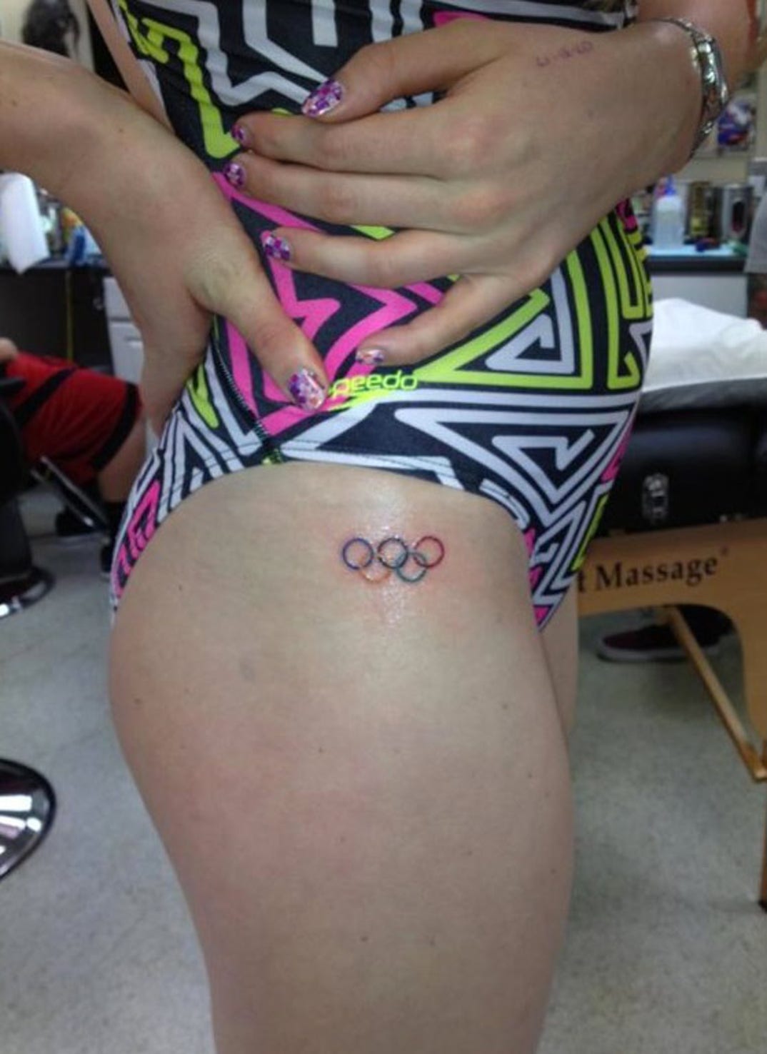 Alain Bernard Tattoos