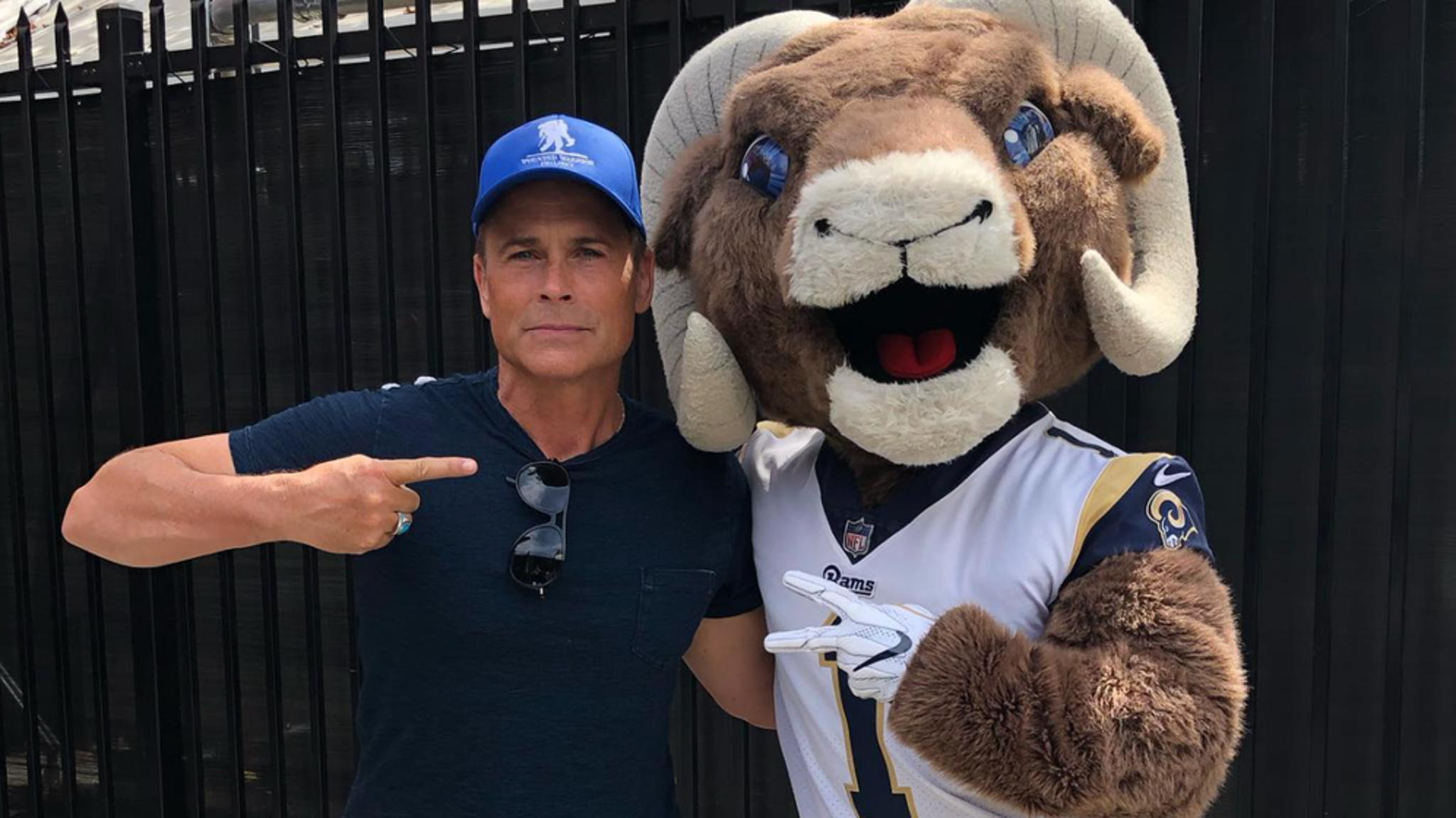 Stars With NFL Mascots