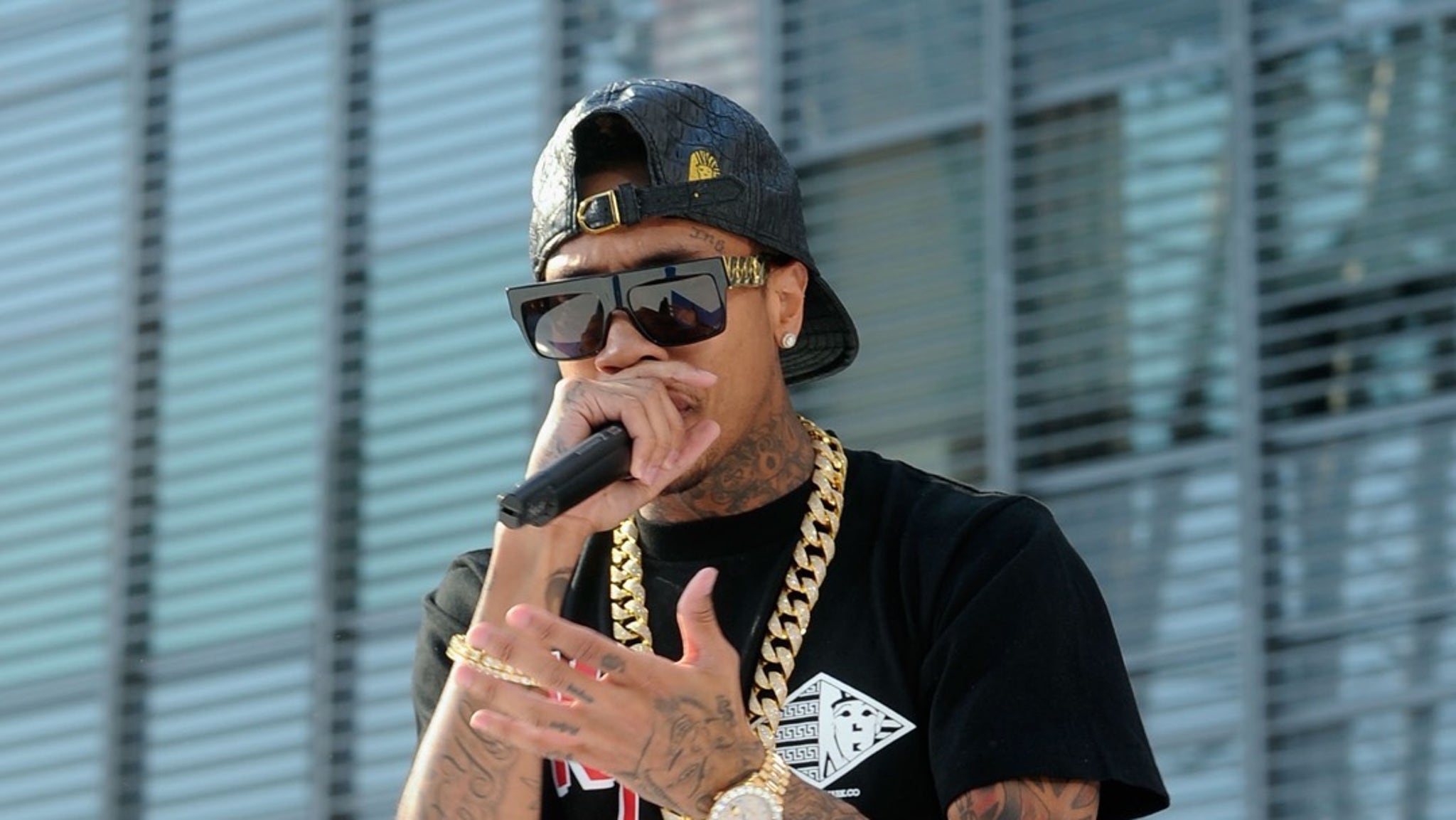 Tyga Performance Photos