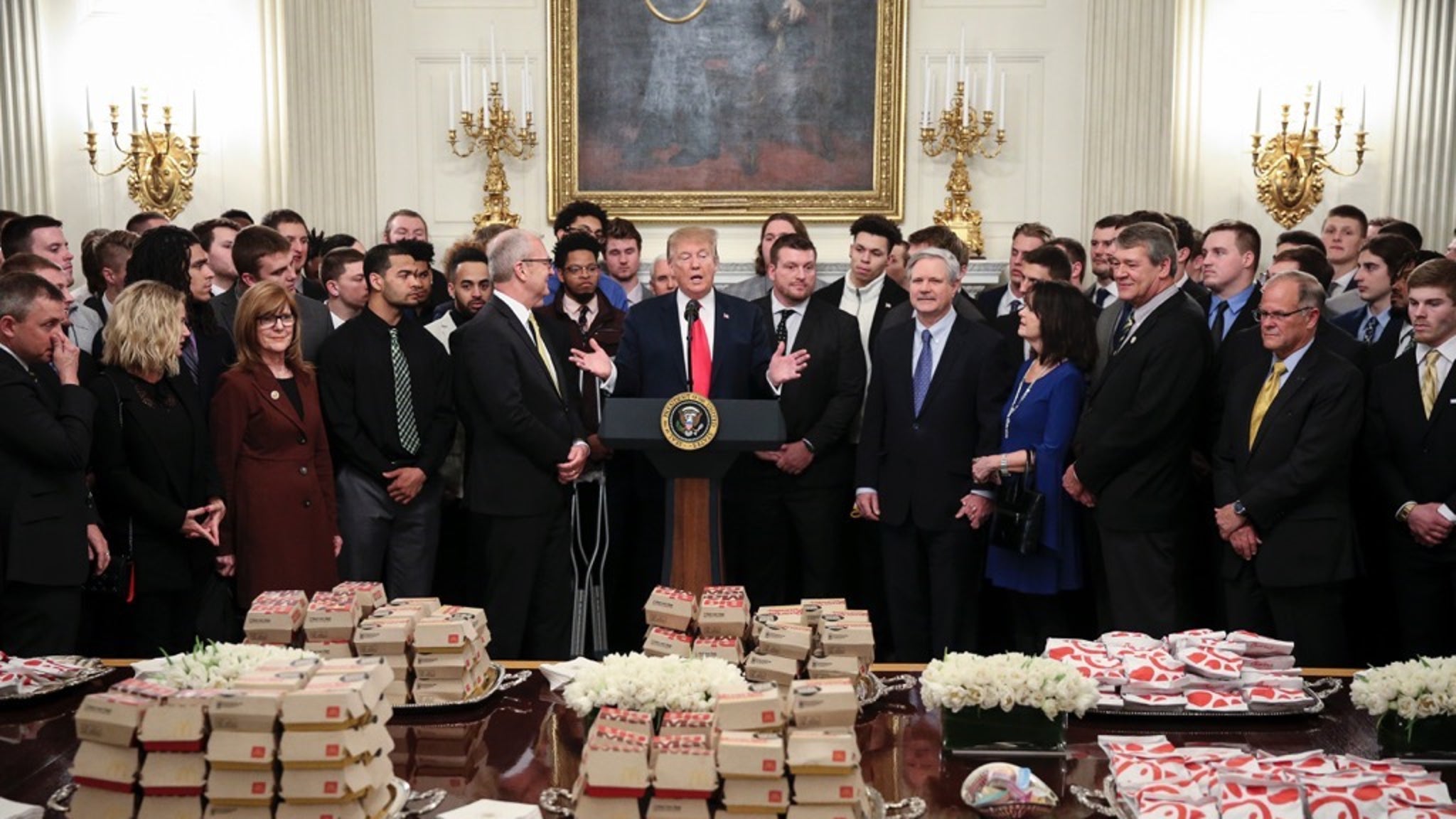 Donald Trump -- Food Photos