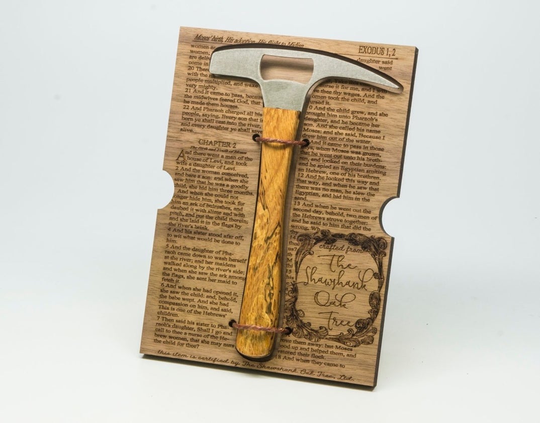 Shawshank Tree Rock Hammer