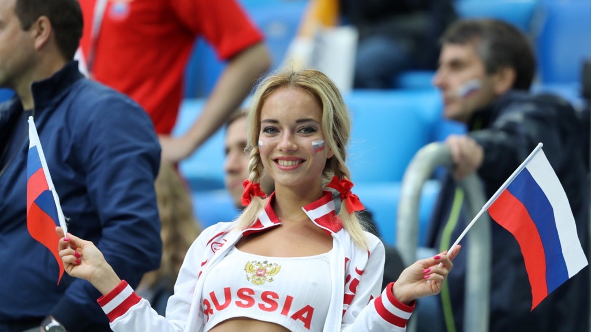 Russia's Hot World Cup Fan