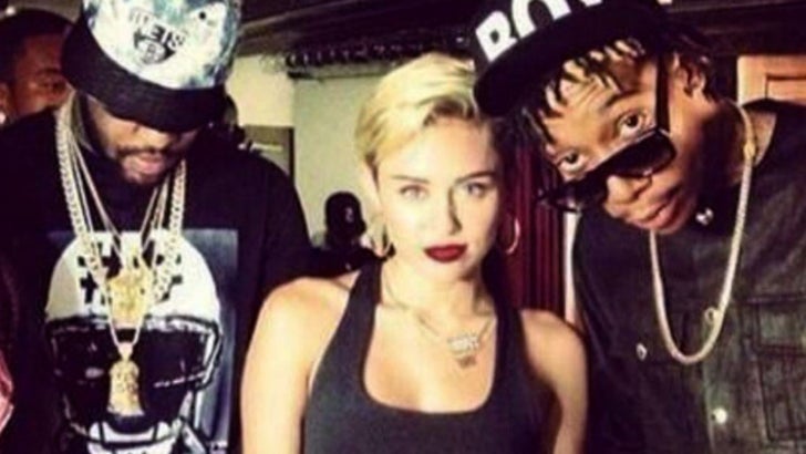 Miley Cyrus Rapping -- A$AP Rocky's Really High Review