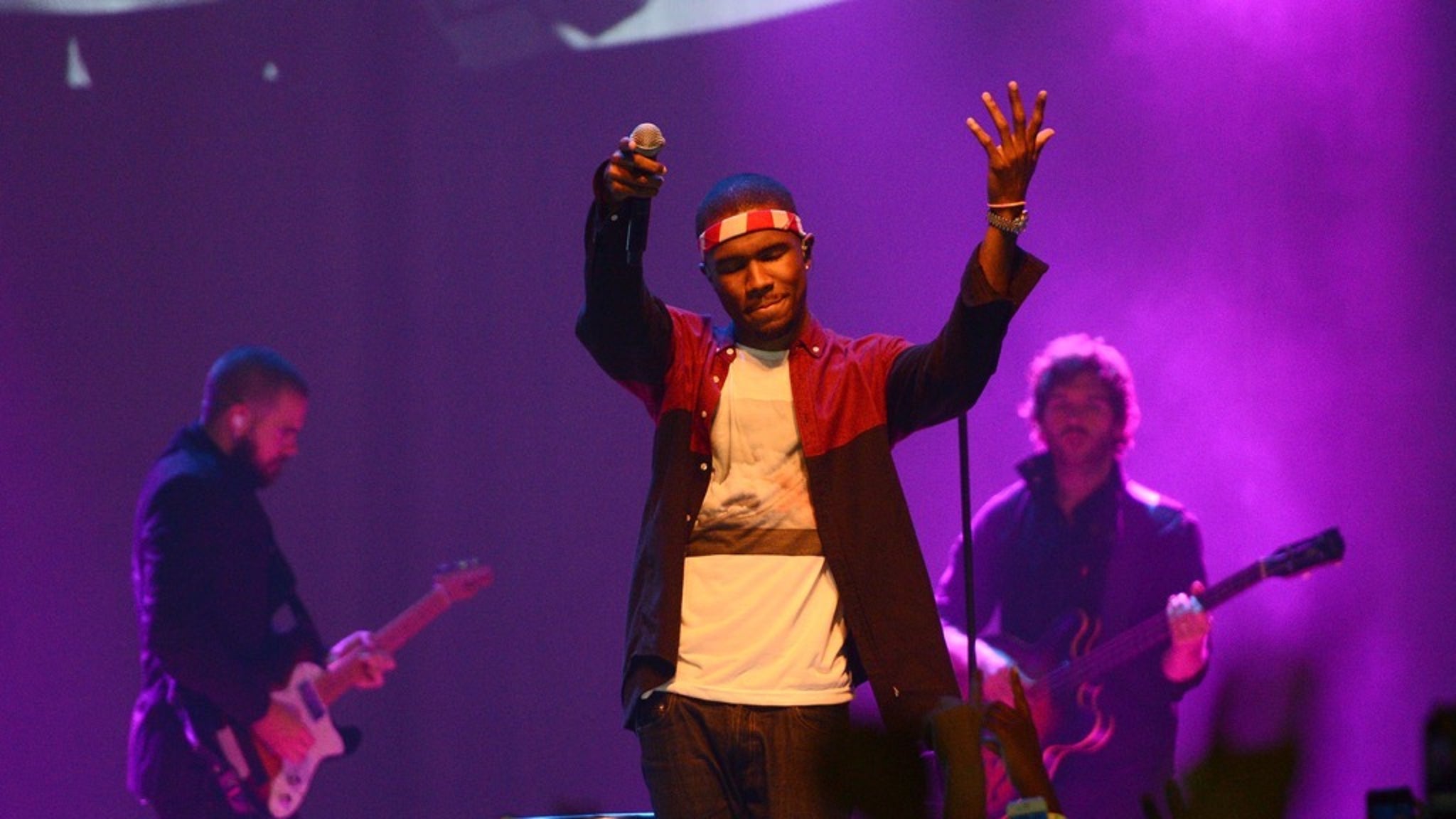 Frank Ocean Performance Pics