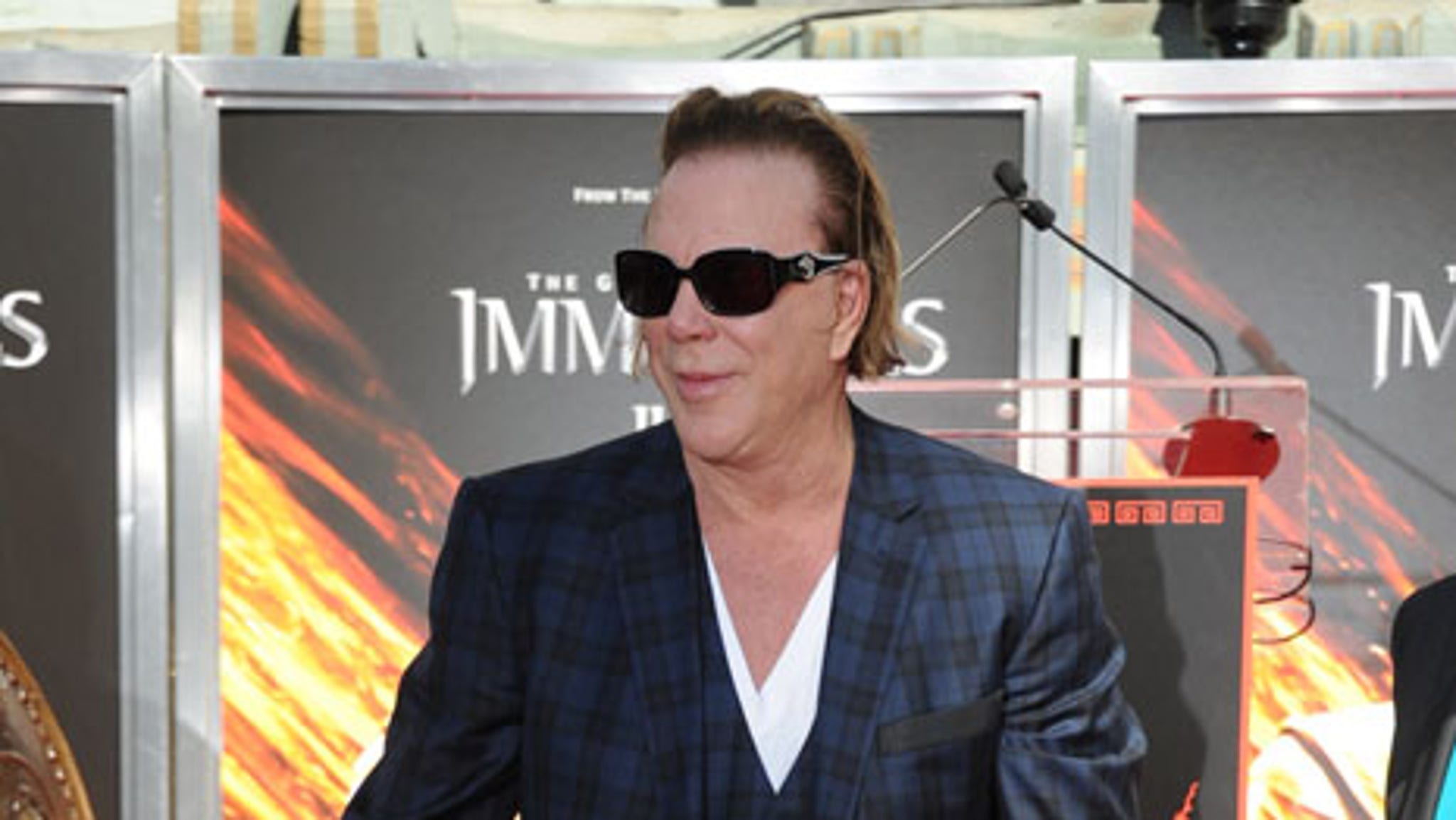 Mickey Rourke's Face -- Through The Years