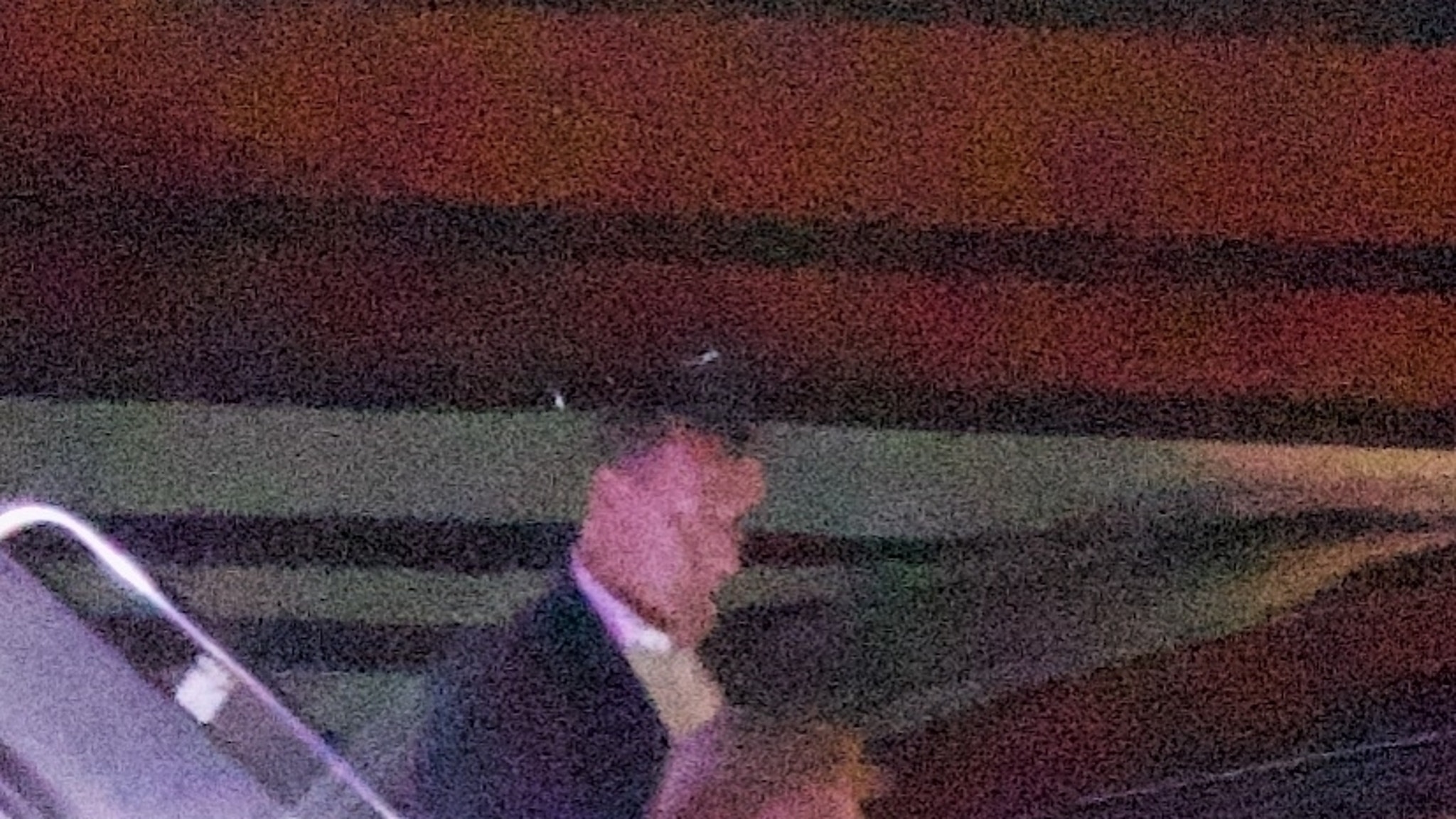 Donald Trump Seen for the first time since being shot at Pennsylvania Rally