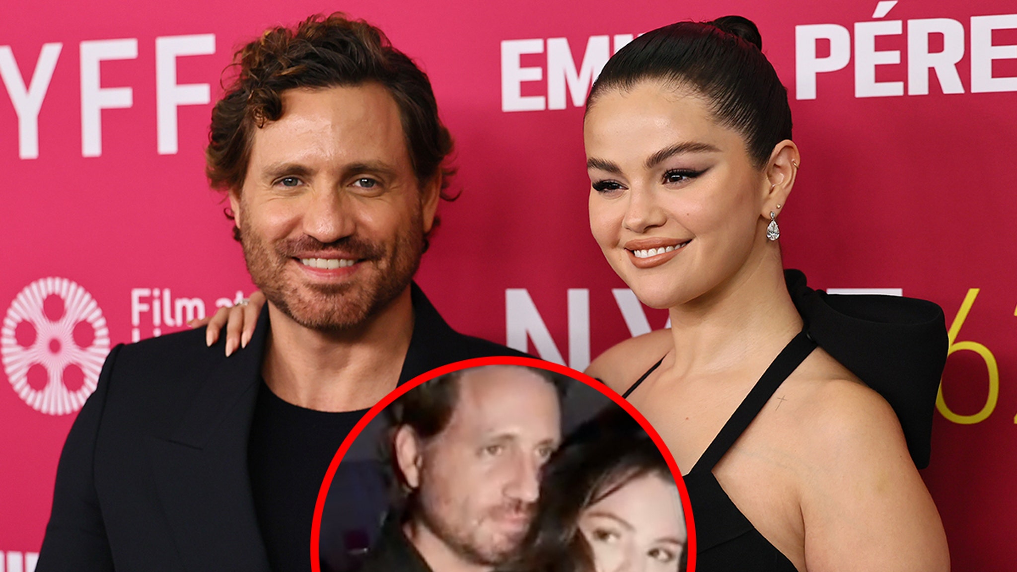 Selena Gomez Back At It With Pal Edgar Ramirez Cozying Up At Movie