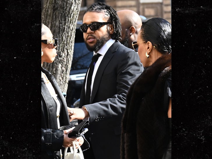 Notorious Big Funeral Faith Evans