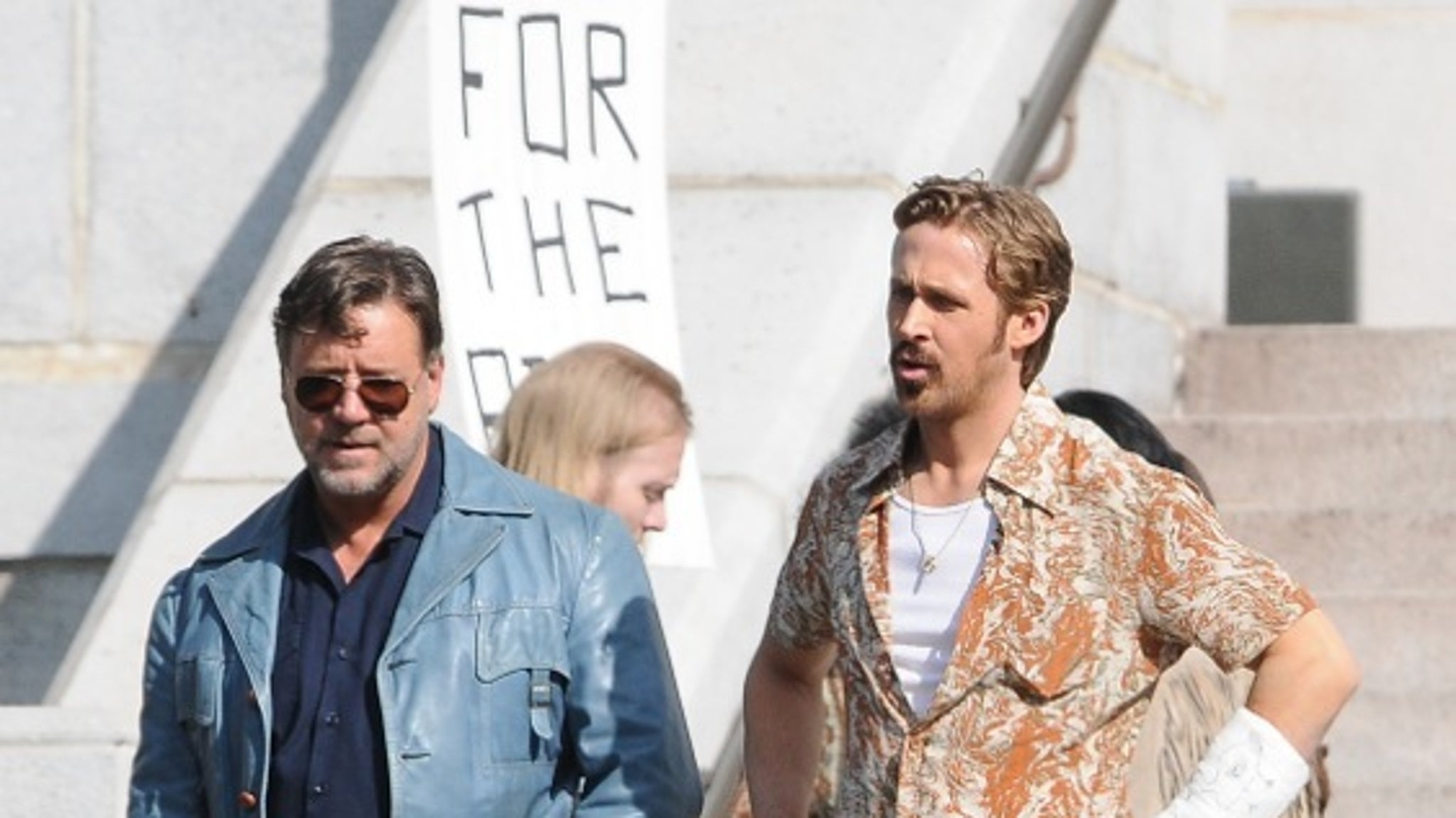 'The Nice Guys' Movie Set Photos
