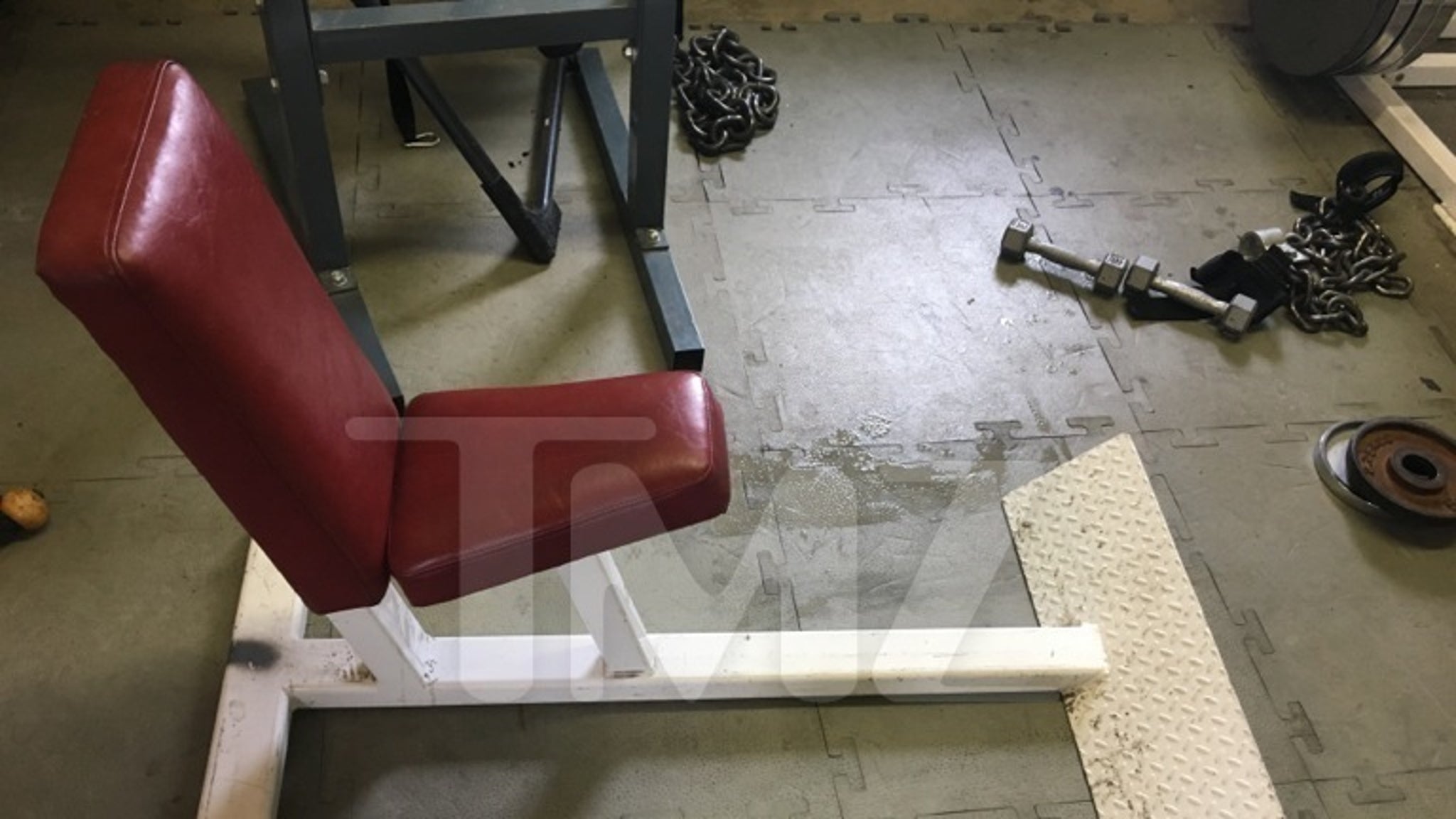 Death Row Records Gym Equipment