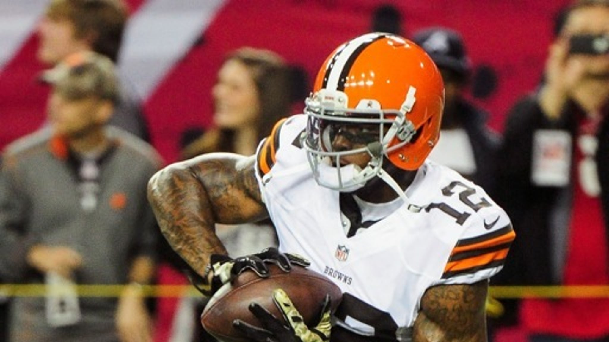 Josh Gordon -- On The Field