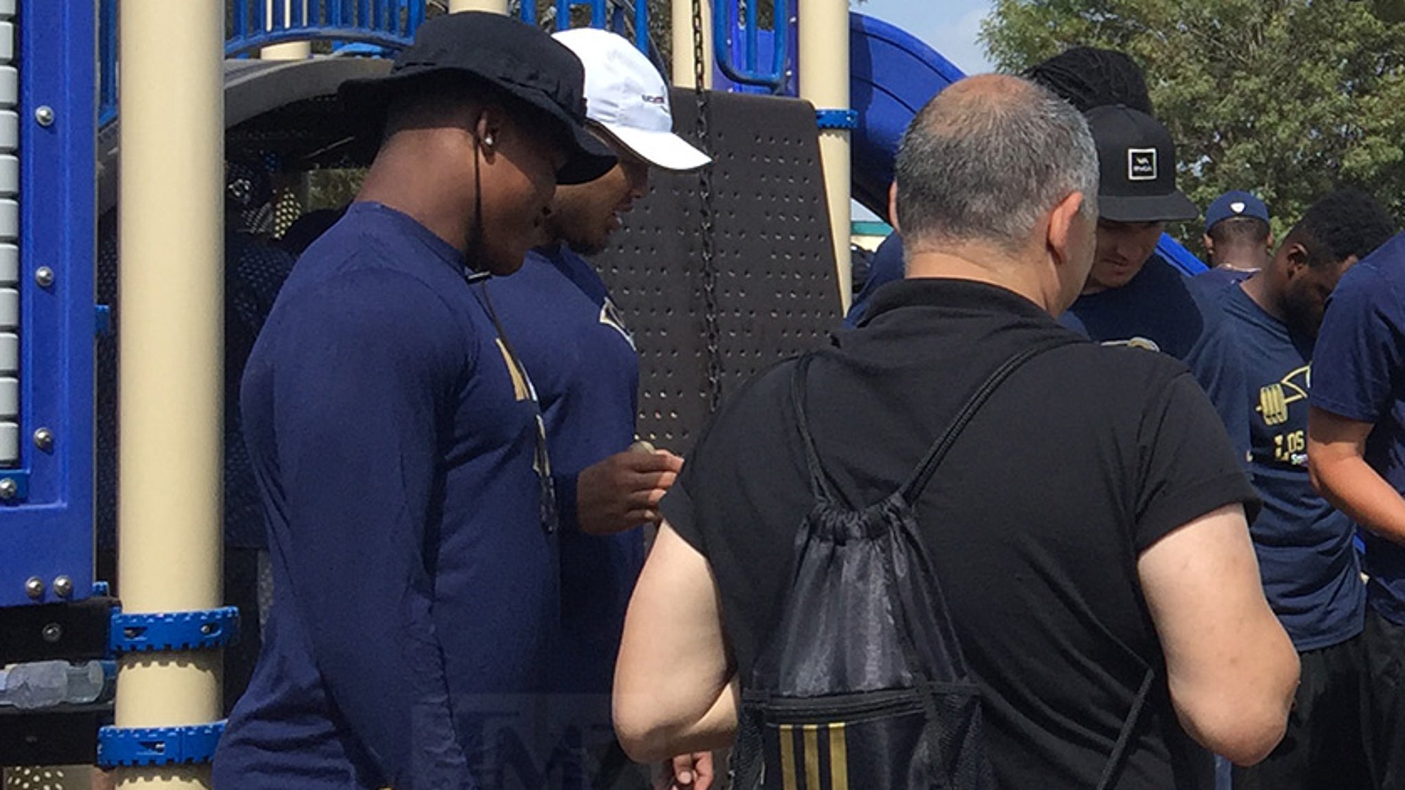 Rams Building New Playground -- Under Construction