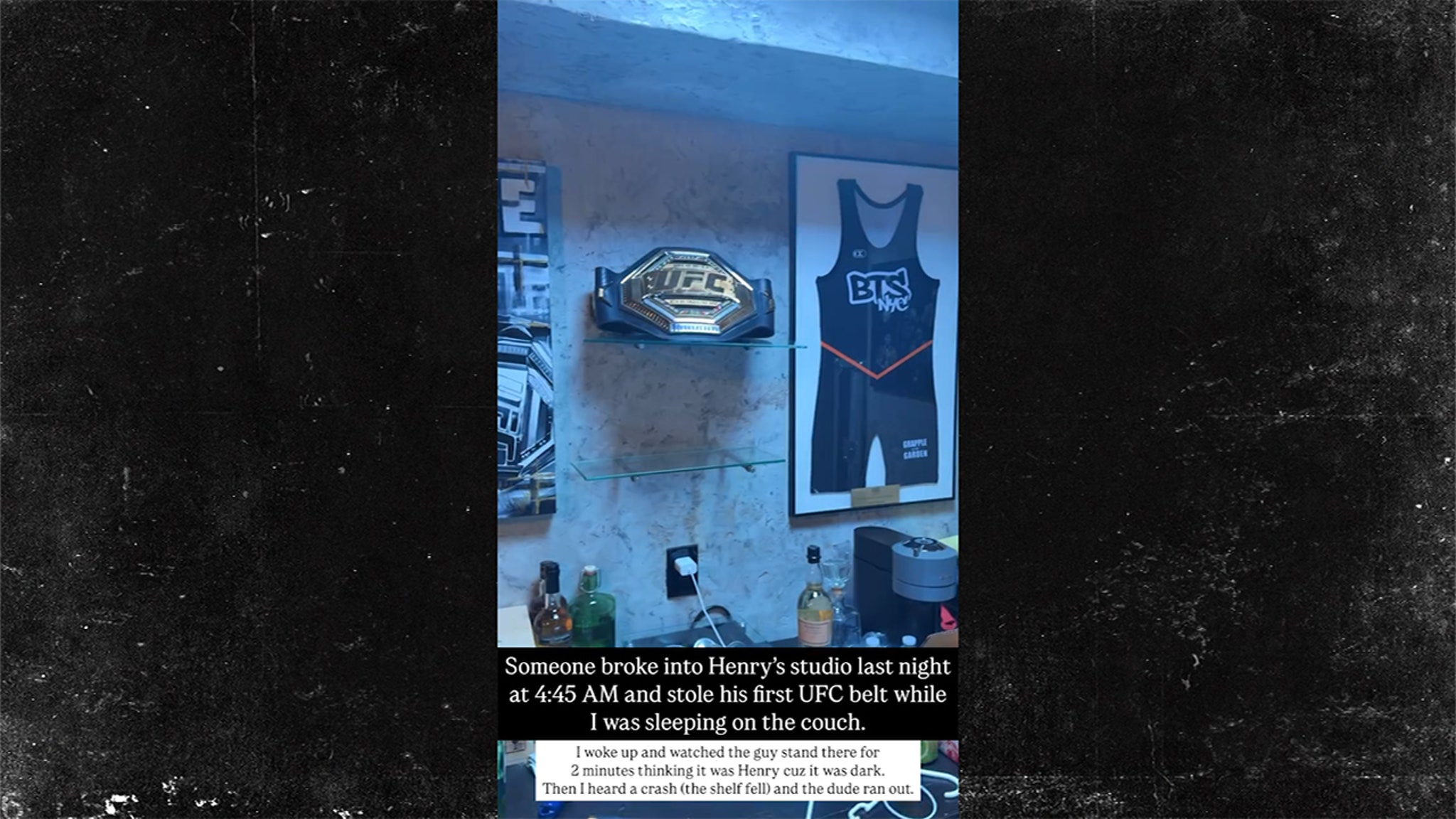 Dylan Rush Shows Henry Cejudo's Studio