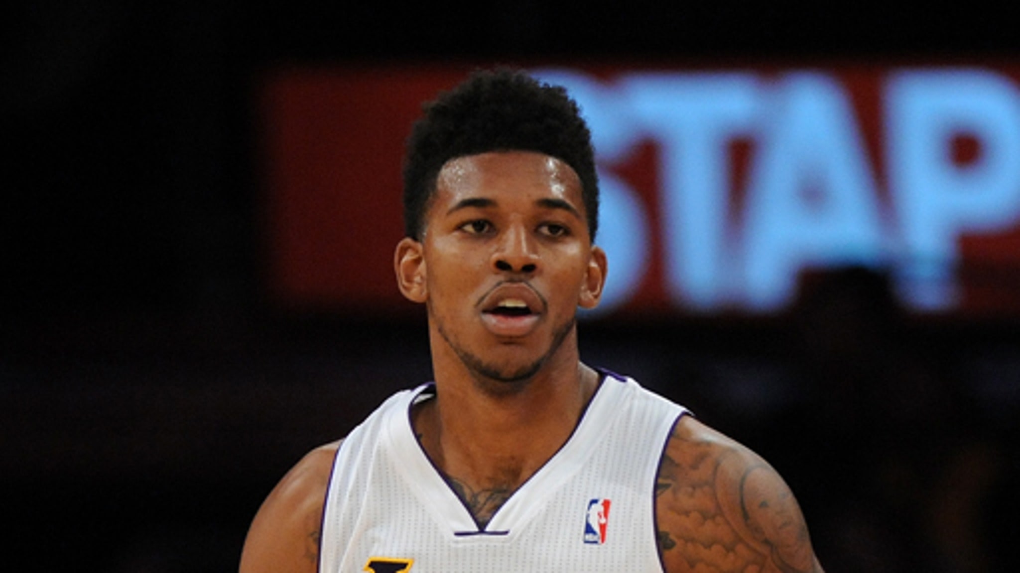 Nick Young on the Court