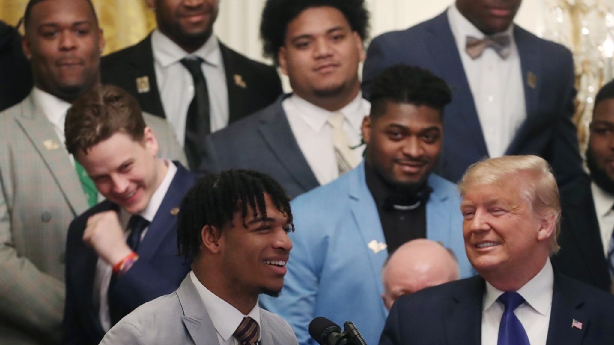 Trump Hosting LSU at the White House
