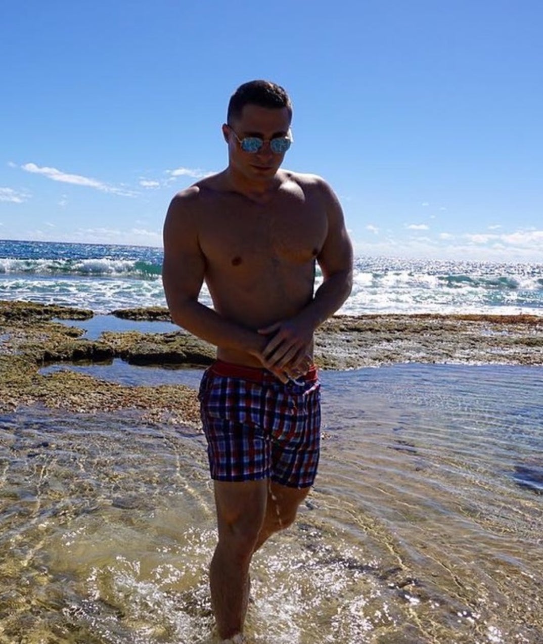 Colton Haynes Beach