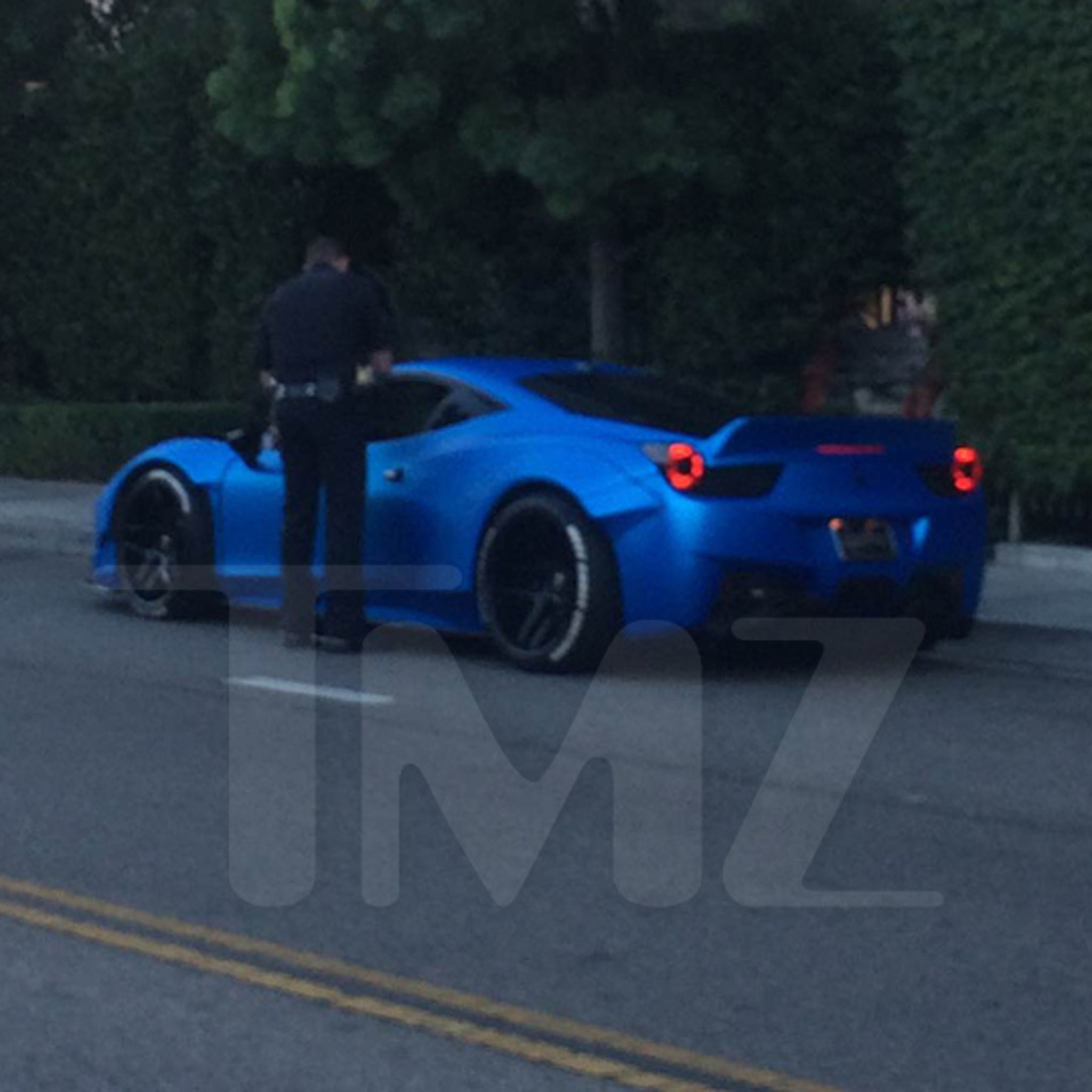 Justin Bieber Ferrari