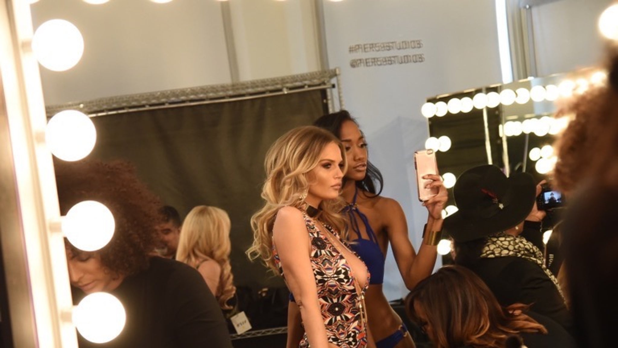Yandy Swimsuits -- Backstage Shots from NYFW