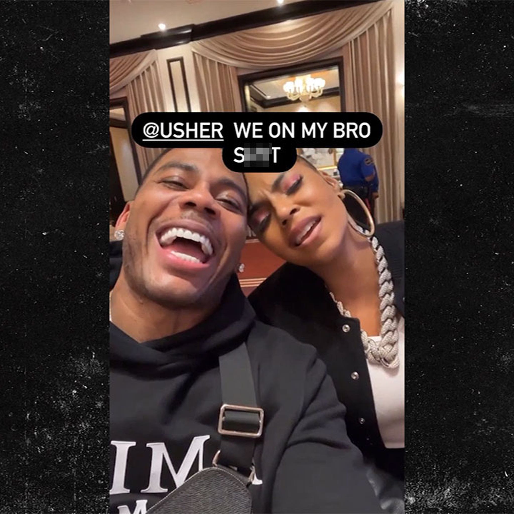 Nelly Und Ashanti Am Strand Ashanti On UNEXPECTED Way Nelly PROPOSED