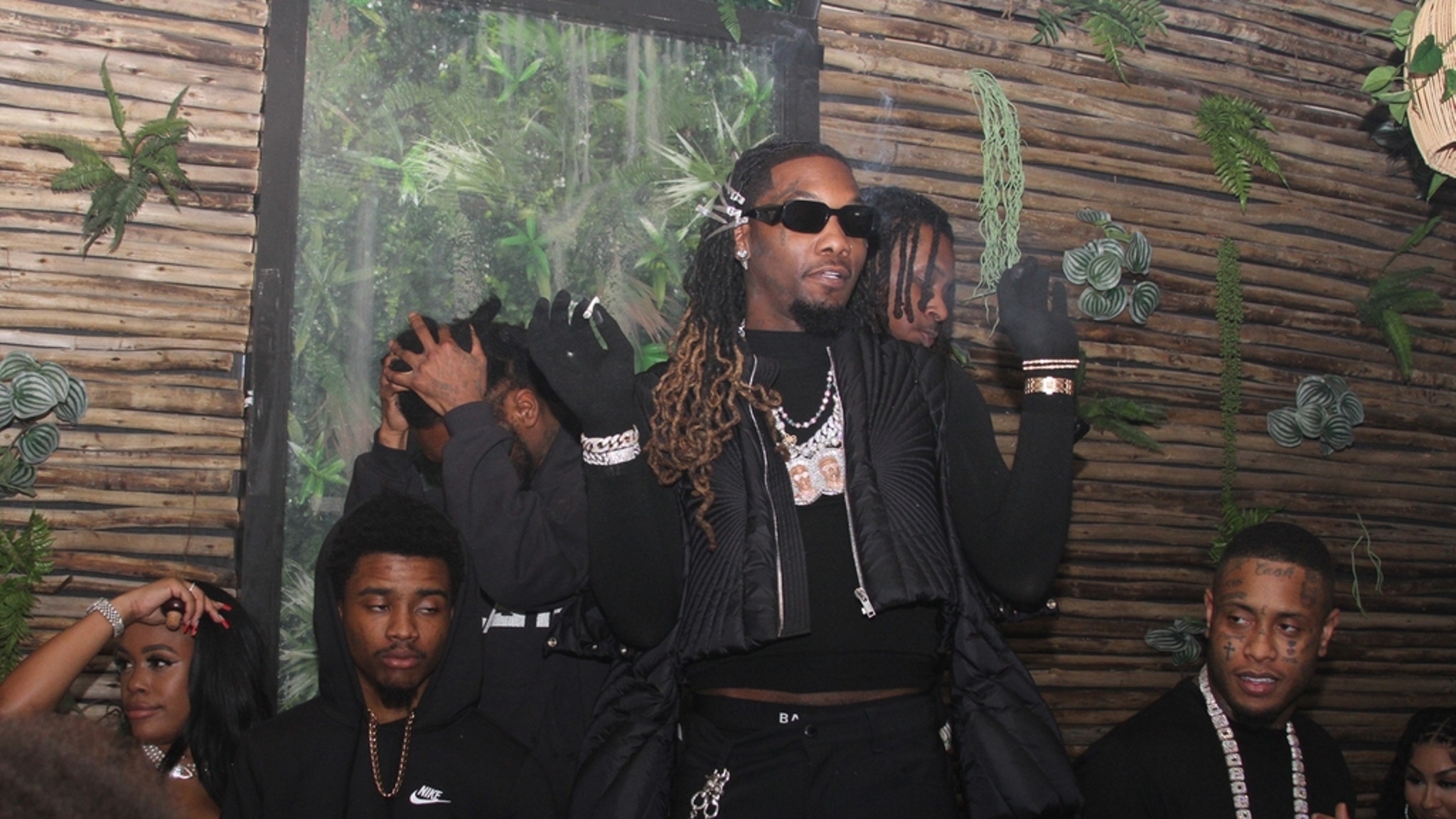Offset Parties In Miami For His Birthday